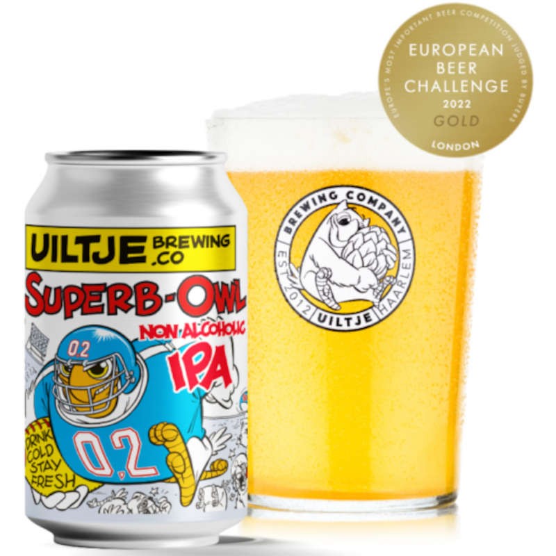 Uiltje Superb Owl Alkoholfri IPA – Alkoholfributik
